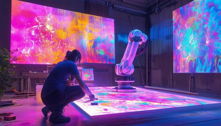 The History of AI in Art and Creativity - Robots Authority